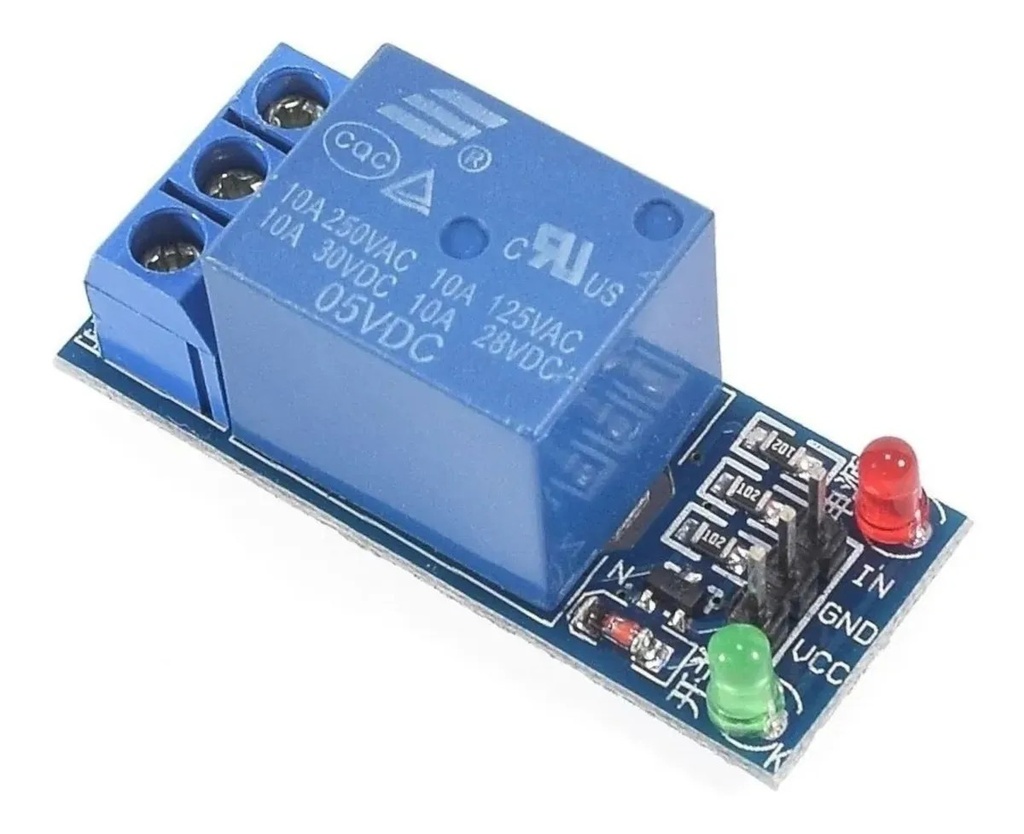 Módulo De Relevadores Relay 5V 1 Ch Canal Arduino PIC | IPower Electronics